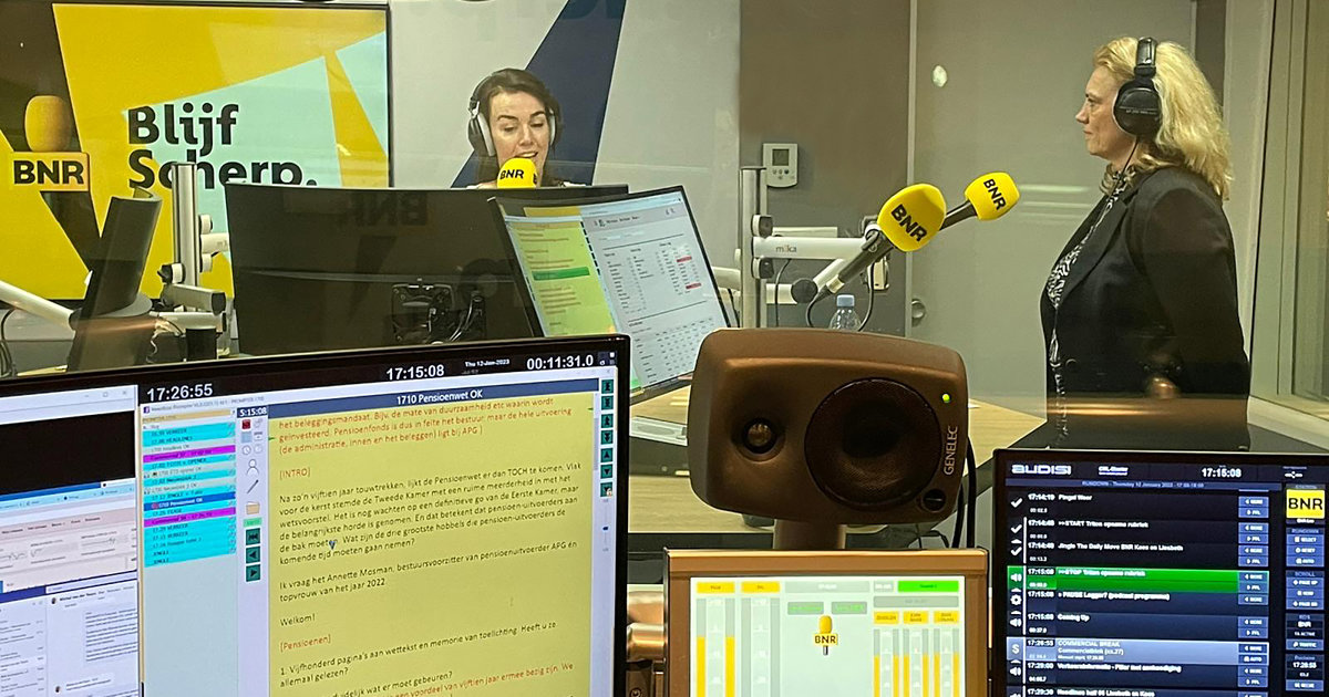 Annette Mosman over de hobbels richting de pensioenwet | APG