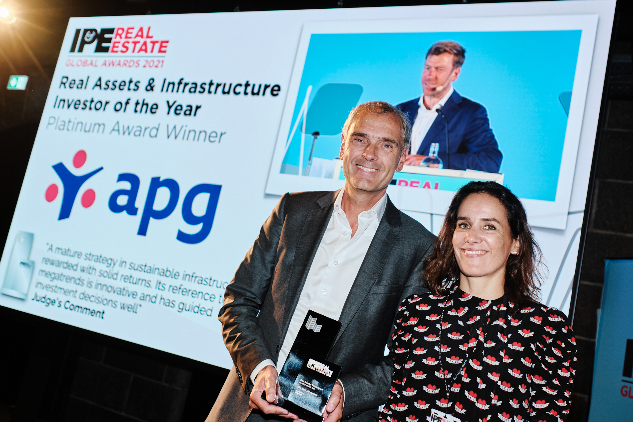 APG infrastructure investors win an award | APG