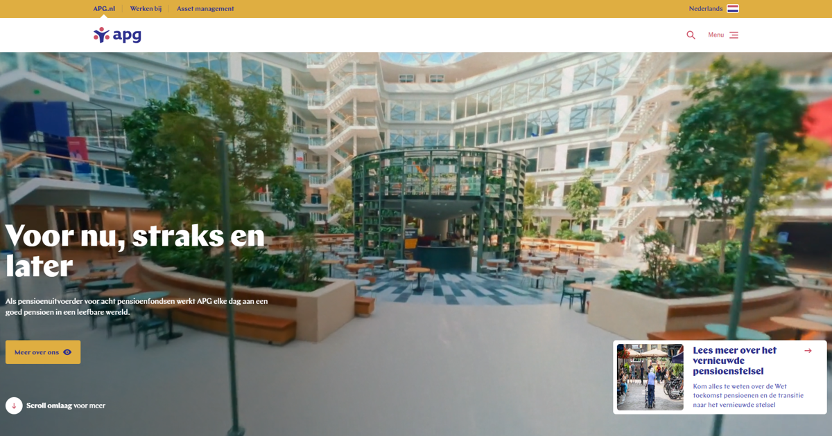 Asset management | APG