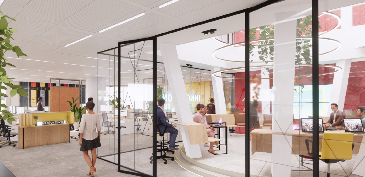 APG initiates flexible working in renovated office buildings | APG